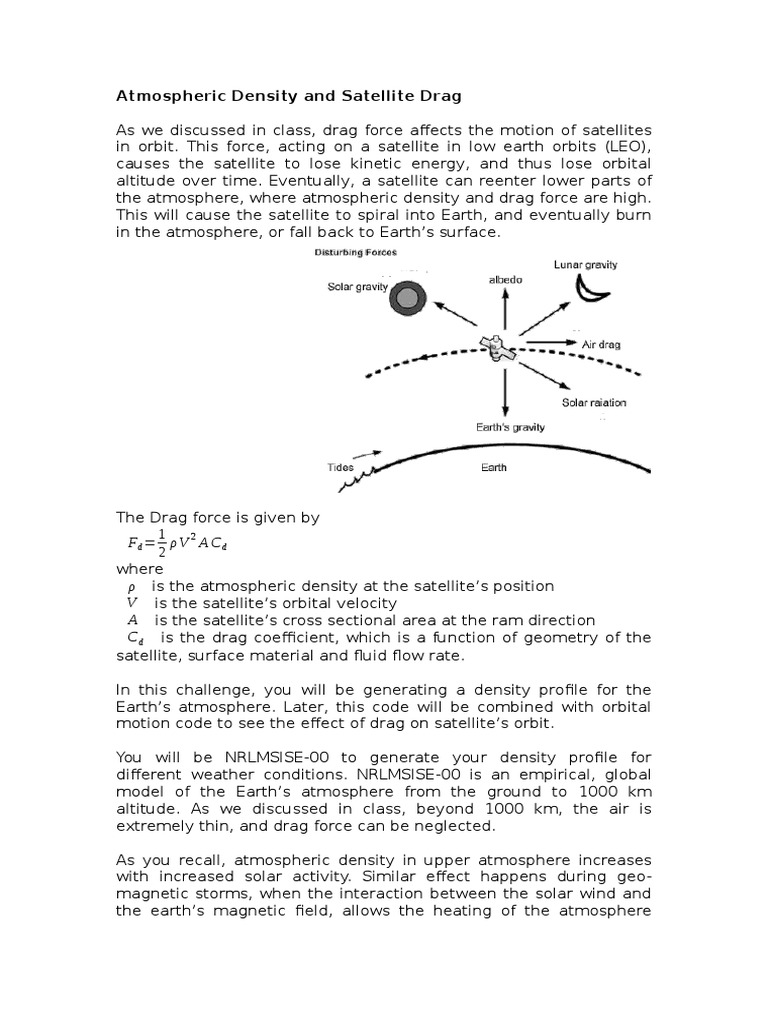 Atmospheric Density Tutorial | PDF | Space Weather | Atmosphere Of Earth