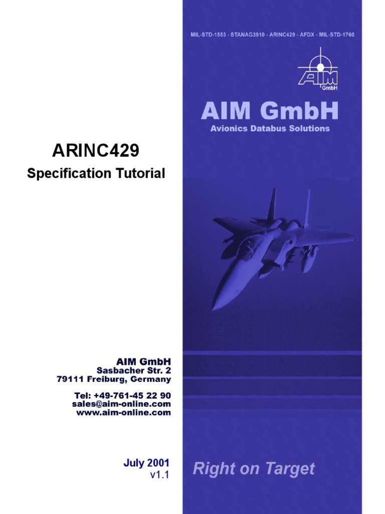 Arinc 429 | PDF | Network Topology | Bit