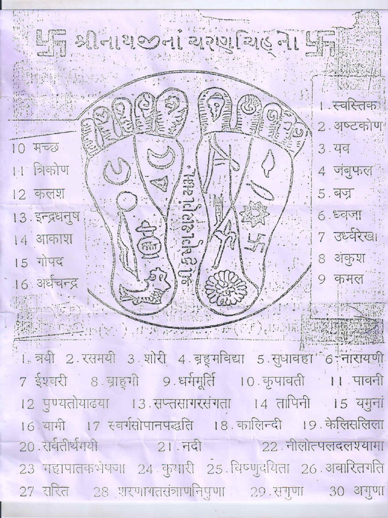 Shri Ji Charan Chinha | PDF