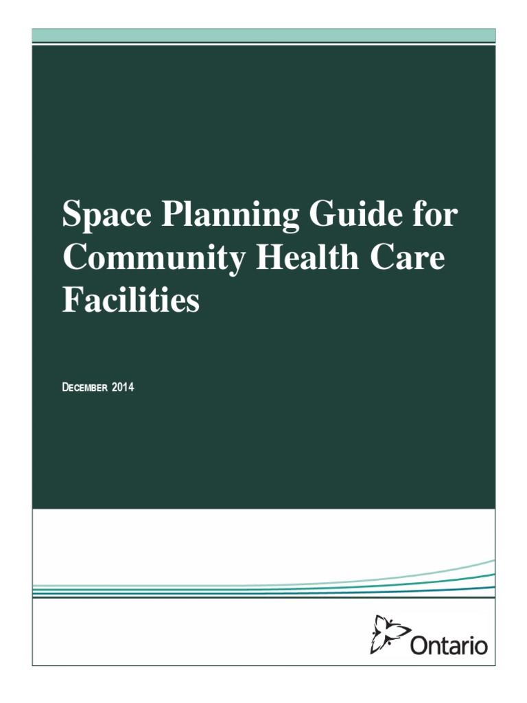 Space Planning Guide For Community Health Care Facilities (2014!12!22 ...