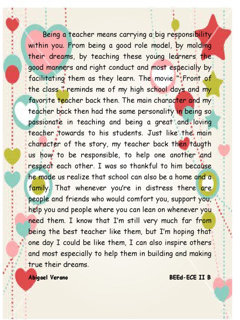 The Impact of Passionate Teaching | PDF