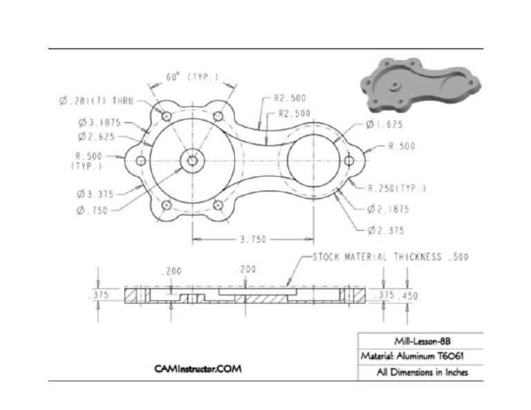 Latihan 2 MasterCam | PDF
