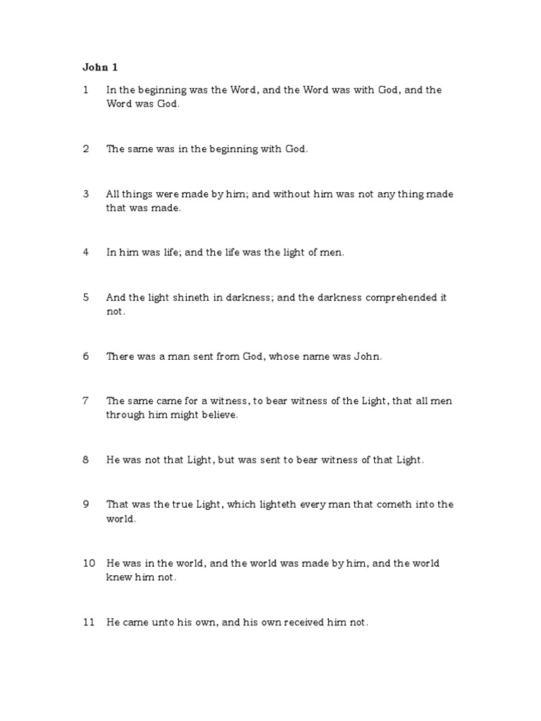 John | PDF | John The Baptist | Christianity