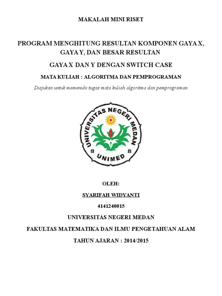 Makalah Mini Riset | PDF | Komputer