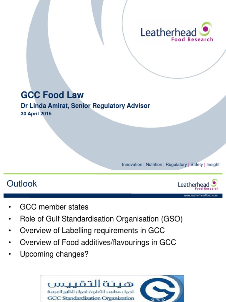 GCC Food Law | Download Free PDF | Nutrition Facts Label | Nutrition