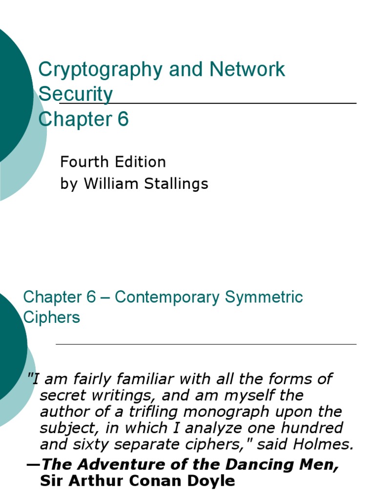 Cryptography and Network Security: Fourth Edition by William Stallings | PDF | Secure ...