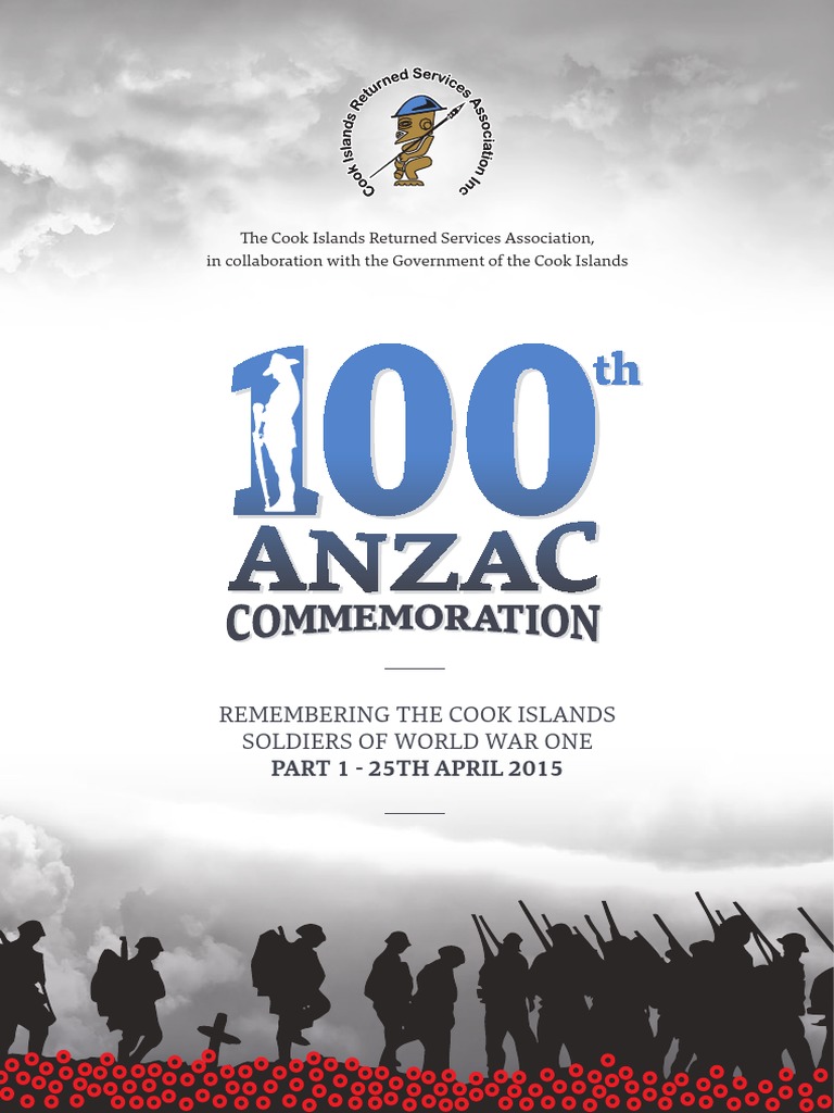 Cook Island Soldiers - 100 Year Commemoration | PDF | Gallipoli ...