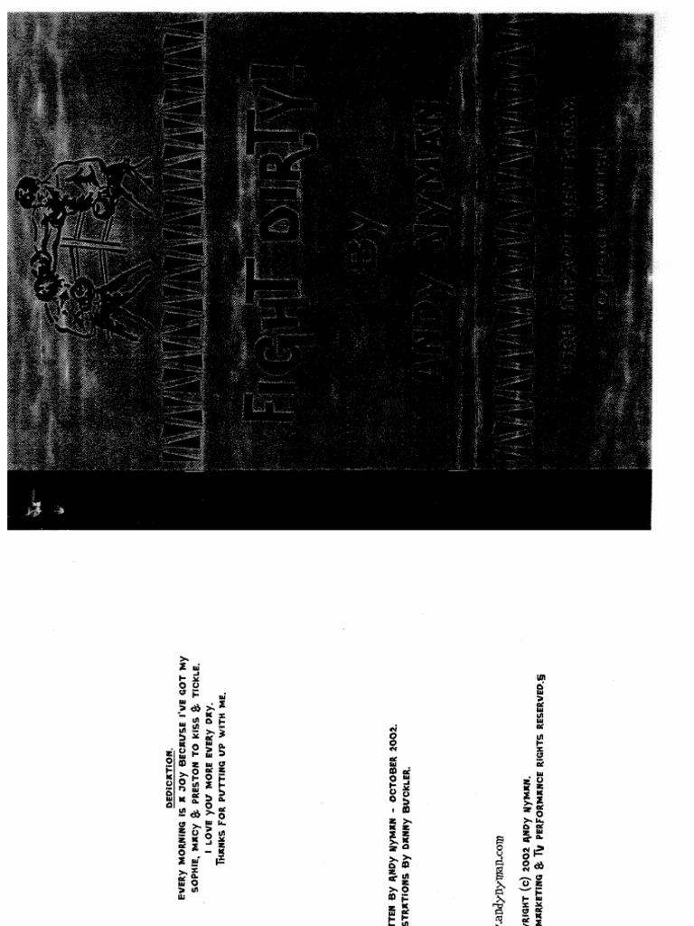 Andy Nyman - Fight Dirty Notes | PDF