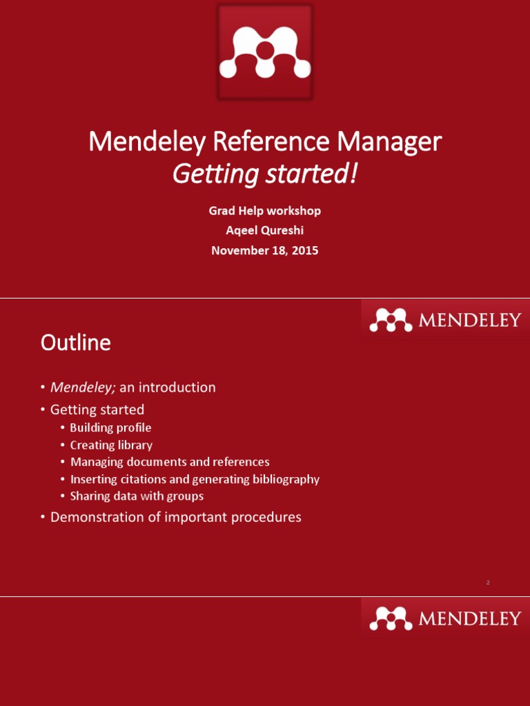 Mendeley - Basics | PDF | Citation | Portable Document Format