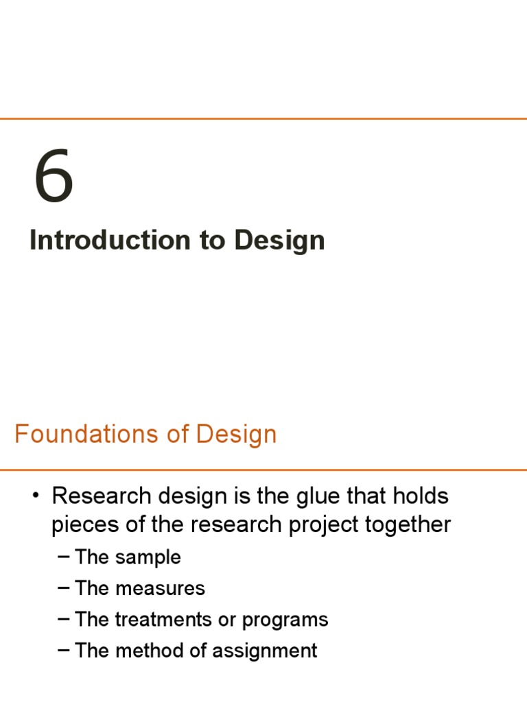 6 - Intro To Design | PDF | Causality | Scientific Theories