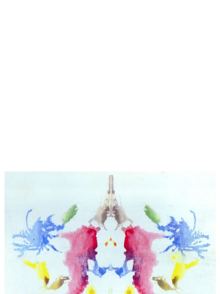 Rorschach Protocolo de Aplicación | PDF