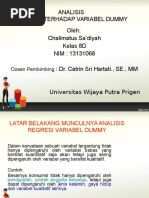Model Data Panel Dinamis - BJ | PDF | Metode & Bahan Ajar