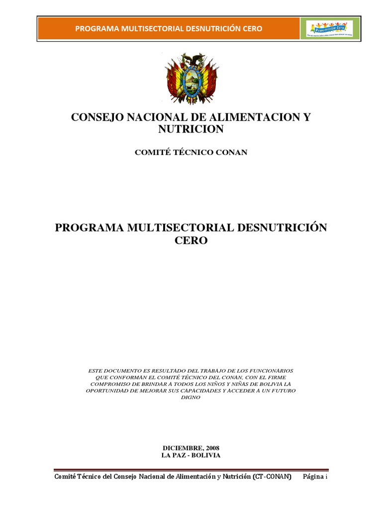Desnutricion Cero 0 Pdf Desnutrición Amamantamiento