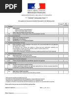 France Tourist Visa Checklist | PDF | Travel Visa | Passport