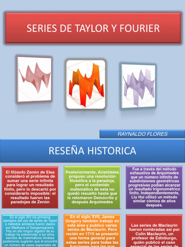 Fourier y Taylor | PDF | Series de Fourier | Análisis matemático