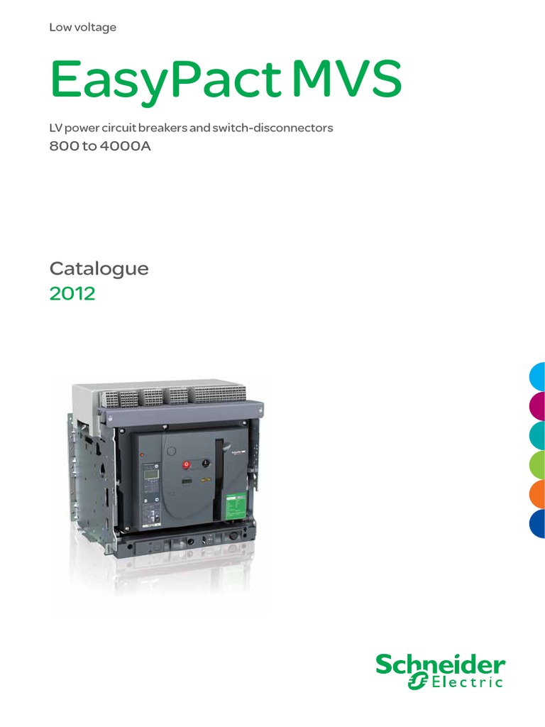 Easypact MVS: Catalogue | PDF | Power Supply | Electrical Equipment