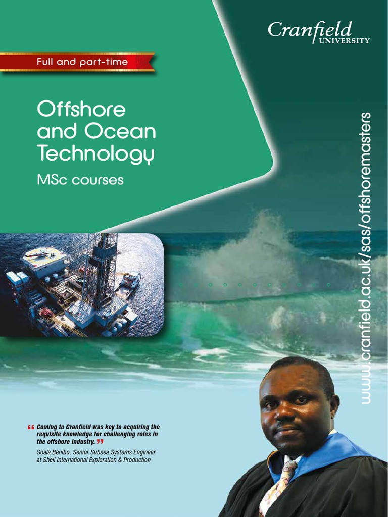 Offshore and Ocean Technology: MSC Courses | PDF | Subsea (Technology ...