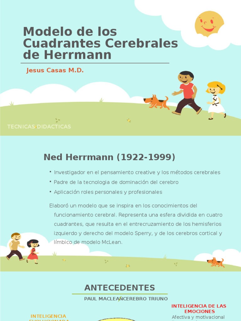 Cuadrantes Cerebrales de Herrmann | PDF | Hemisferio cerebral | Cerebro