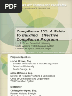 Compliance Program Assessment Template | PDF | Regulatory Compliance ...