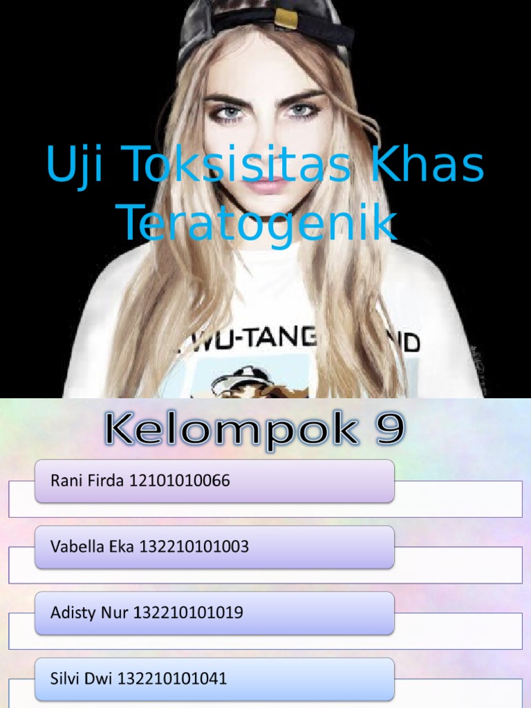 Uji Toksisitas Khas Teratogenik Fix | PDF