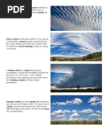 Clouds | PDF | Cloud | Meteorology