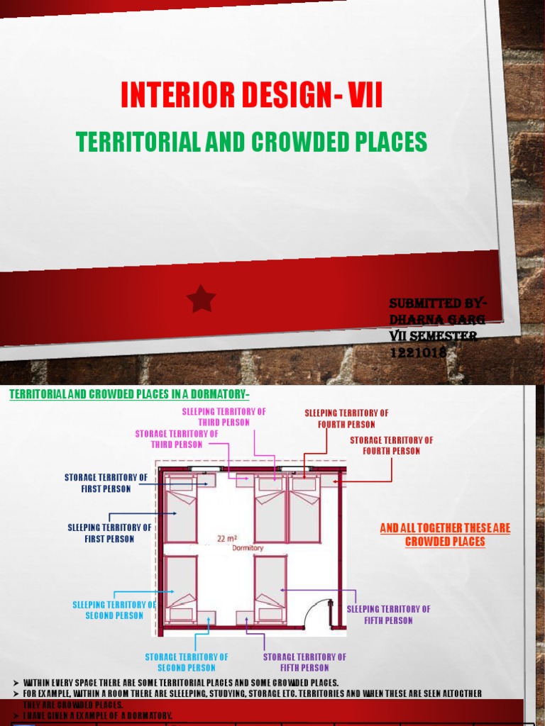 Territorial Analysis in Dormitory Design | PDF