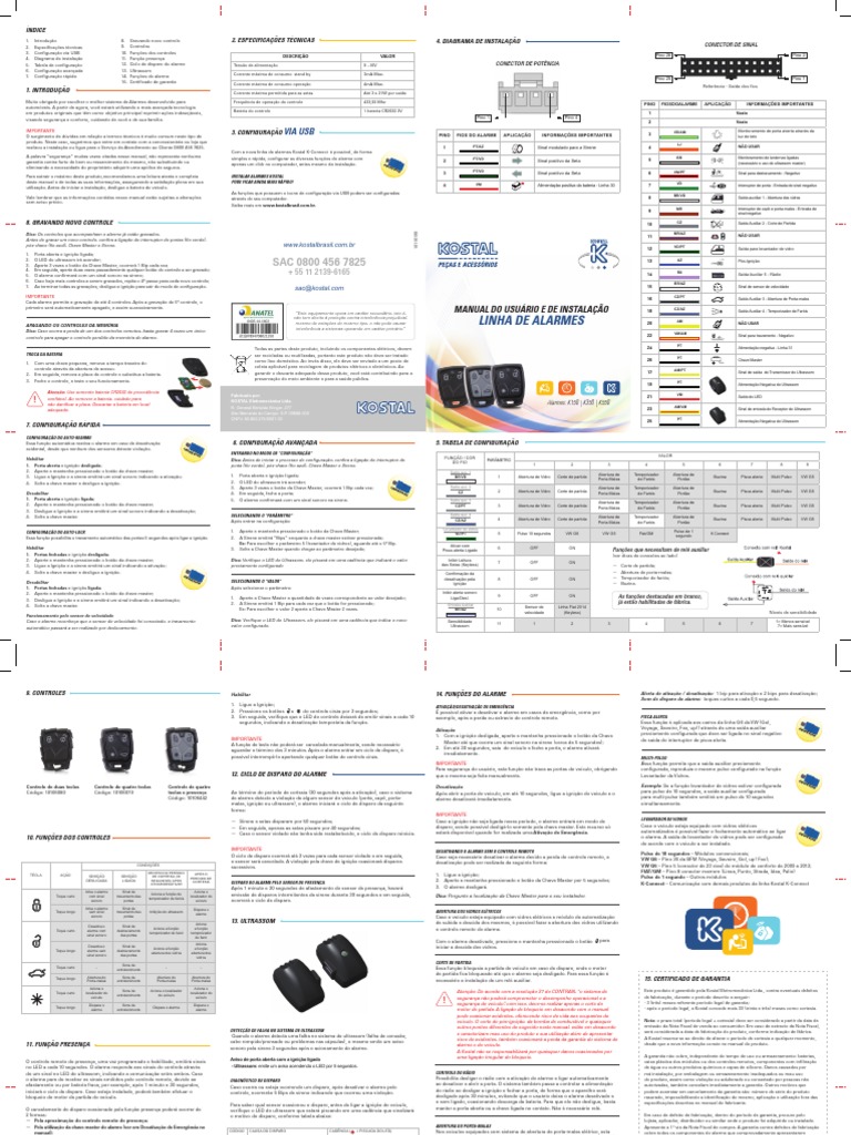 Manual Kconnect K150 K350 K550 Final PDF | PDF | USB | Armazenamento de ...
