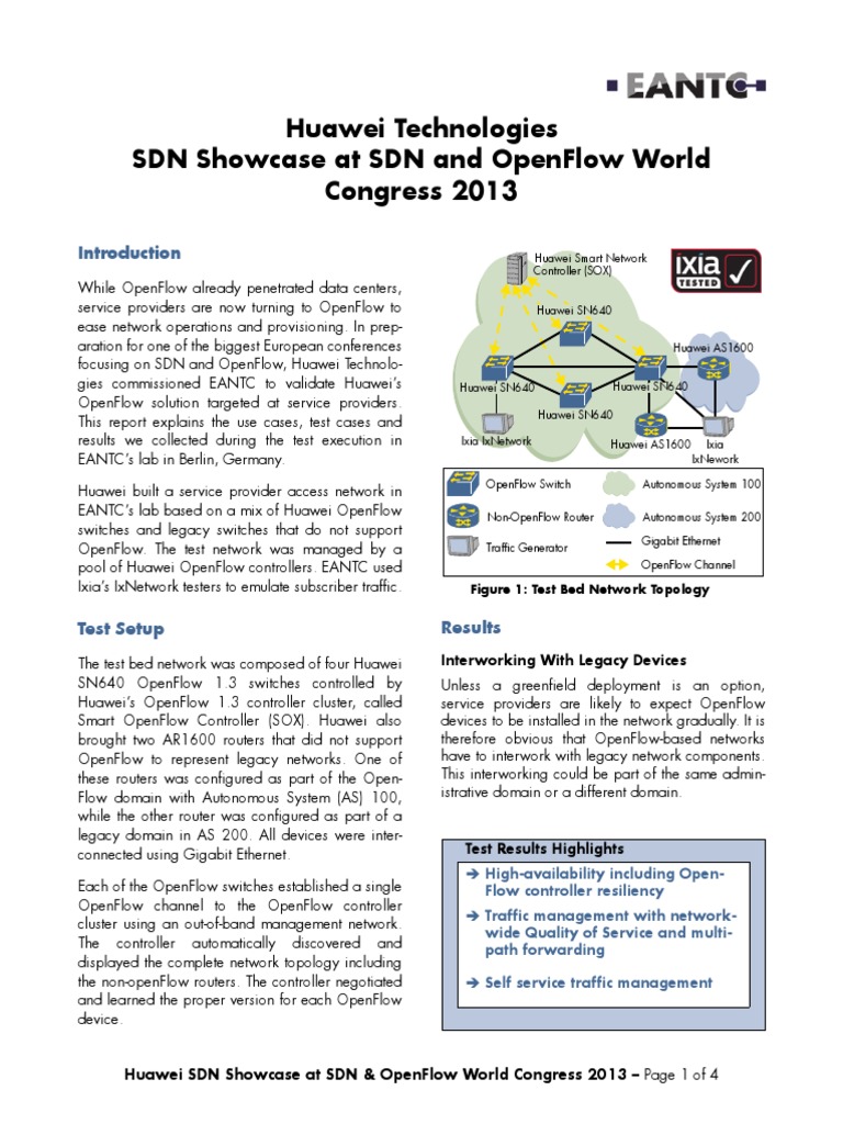 Huawei SDN | PDF | Multiprotocol Label Switching | Networking