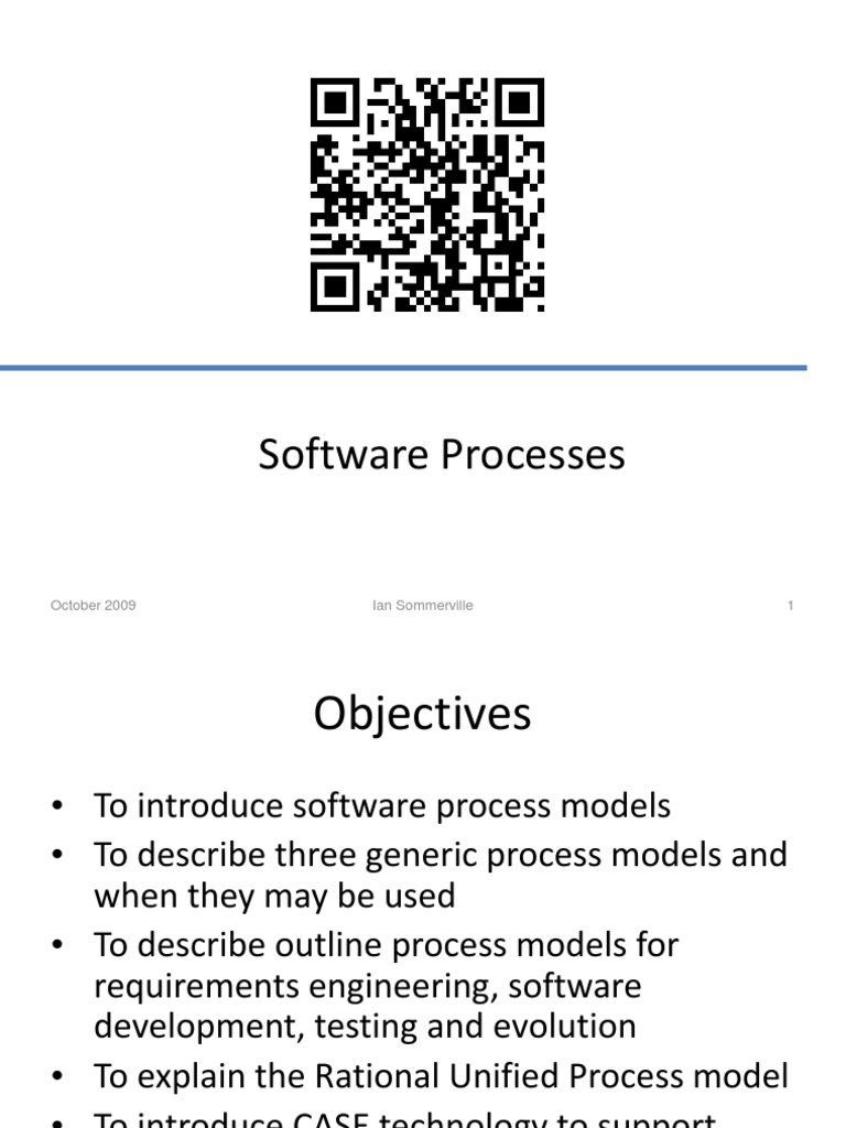 Software Engineering Sw Process Pdf Software Development Process