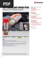 DLT-333 Food Grade Lubricant With PTFE: Technical Data Sheet (TDS ...