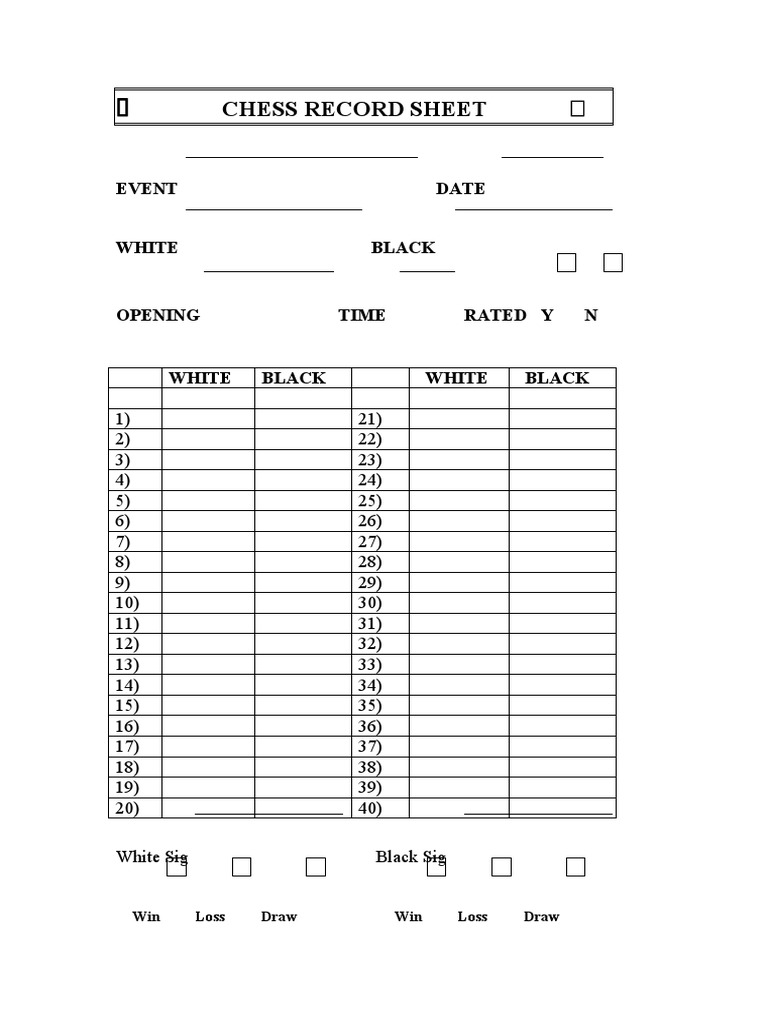 Chess | PDF