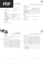 Interroll Drum Motor 113i Specifications | PDF | Electric Motor | Power ...