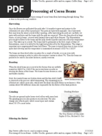 Cocoa Flow Chart | PDF | Cocoa Bean | Chocolate