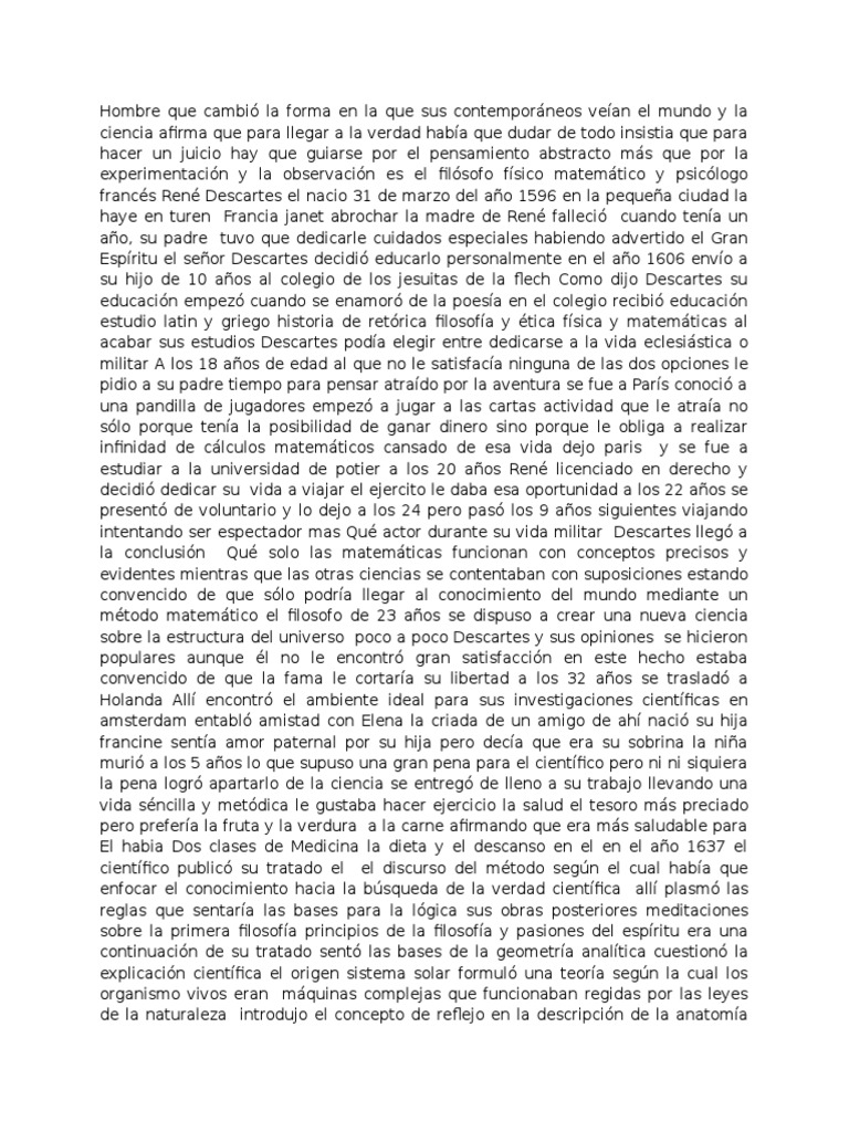 Rene Descartes David Hume Biografia | David Hume | René Descartes