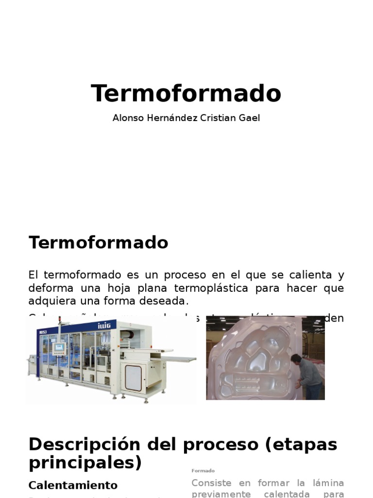 Termoformado | PDF | Sólido amorfo | El plastico