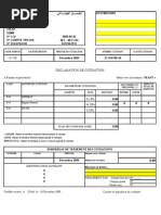 Declaration Cnas Trimestrielle Déverrouillé | PDF