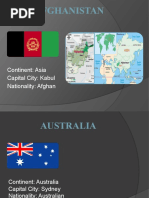 List of Country Capitals in Asia | PDF
