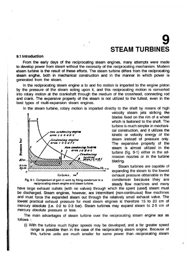 Steam Turbine Cycles | PDF | Turbine | Steam Engine