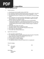 Contest Mechanics - Doble Kara | PDF | Language Arts & Discipline | Art