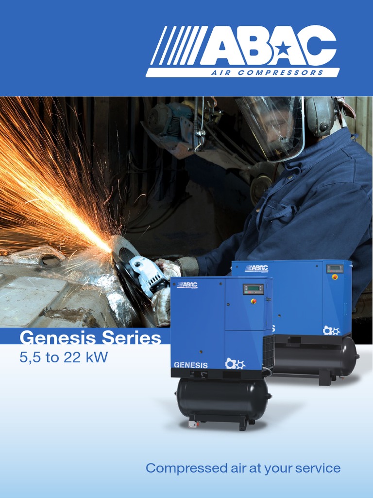 ABAC Genesis | PDF | Gas Compressor | Clothes Dryer