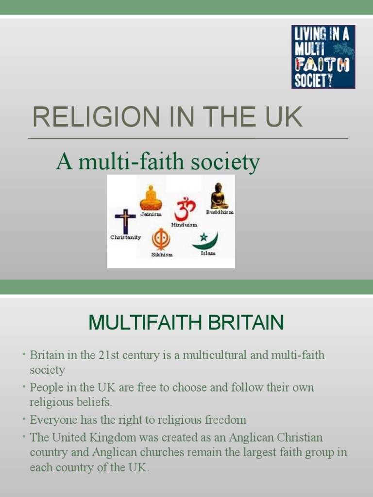 Religion in The UK | PDF | Church Of England | Catholic Church