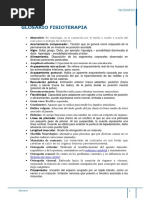Glosario de Terminos Clinicos en Fisioterapia | PDF | Músculo | Masaje