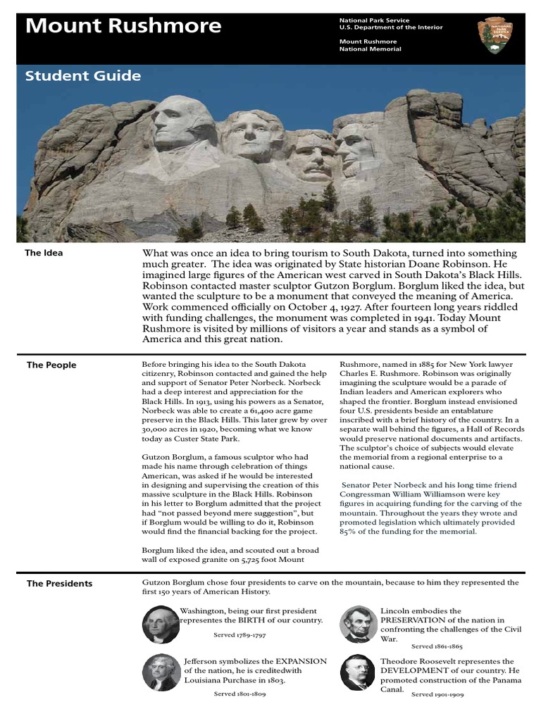 Mount Rushmore Text | PDF | Conservation | Nature