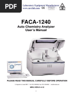 Chemray 120 User Manual V1.01e | PDF