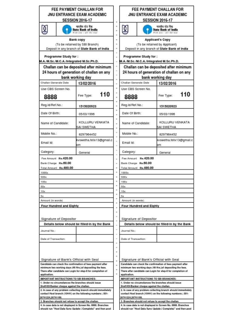 Signature of Depositor Signature of Depositor | PDF | Cheque | Payments