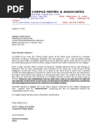 Letter REquest LTO | PDF | Law