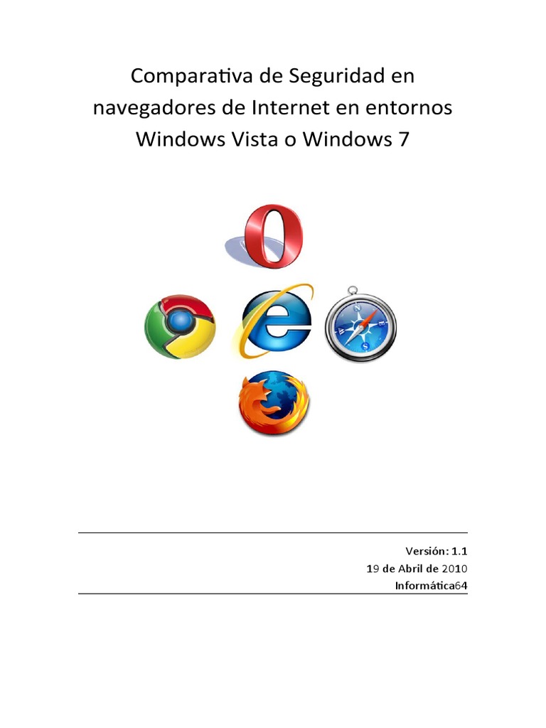 Estudio Comparativo de Seguridad en Navegadores | PDF | explorador de Internet | Script Java