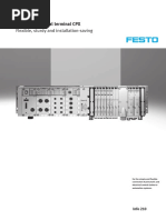 FESTO CPX - FMT - Tutorial | PDF | Usb | Ethernet