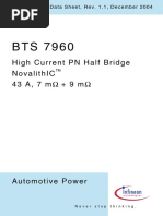 BTS7960 Motor Driver Overview | PDF | Bipolar Junction Transistor ...