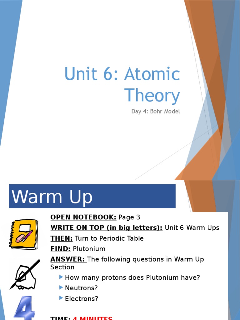 Bohr Model and Atomic Structure Guide | PDF